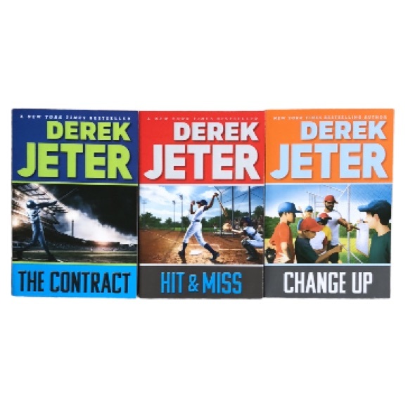 Other | Set Of 3 Derek Jeter Books | Poshmark